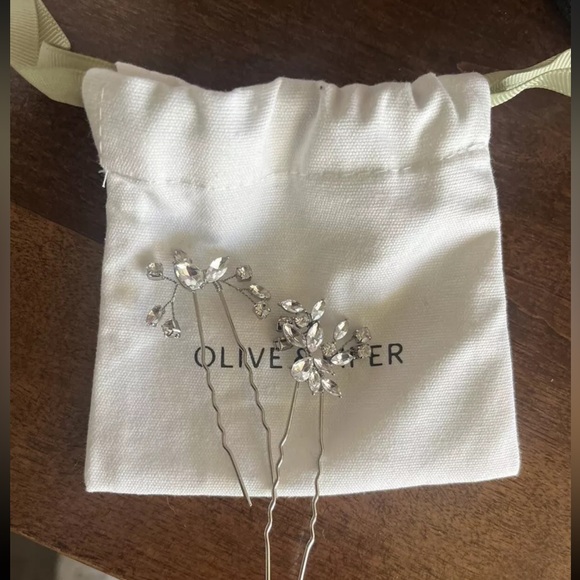 olive & piper | Accessories | Olive Piper Hudson Wedding Bridal Hair ...